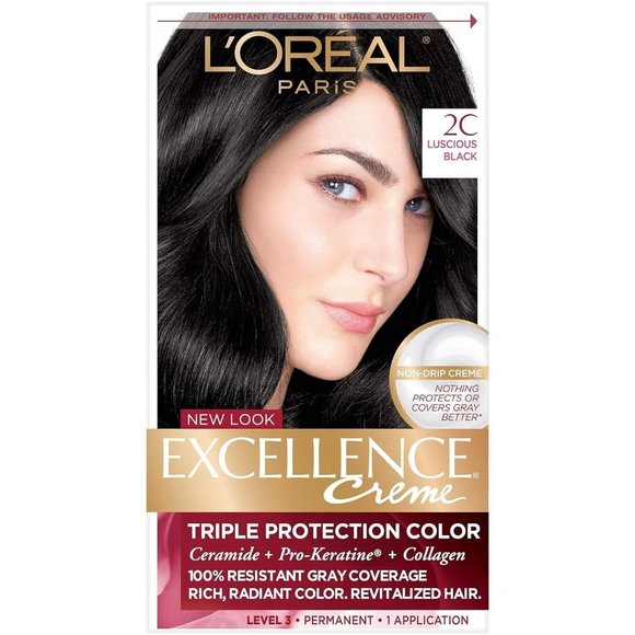 L'Oréal | Hair | Loreal Paris Excellence Creme Permanent Hair Color 2c ...